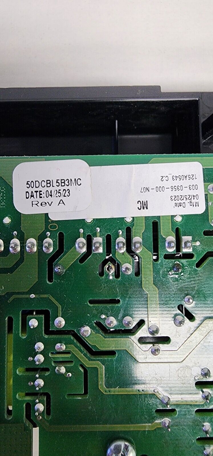 Liftmaster 050DCTBF MC Garage Door Circuit Logic Board Yellow Learn Bu ...