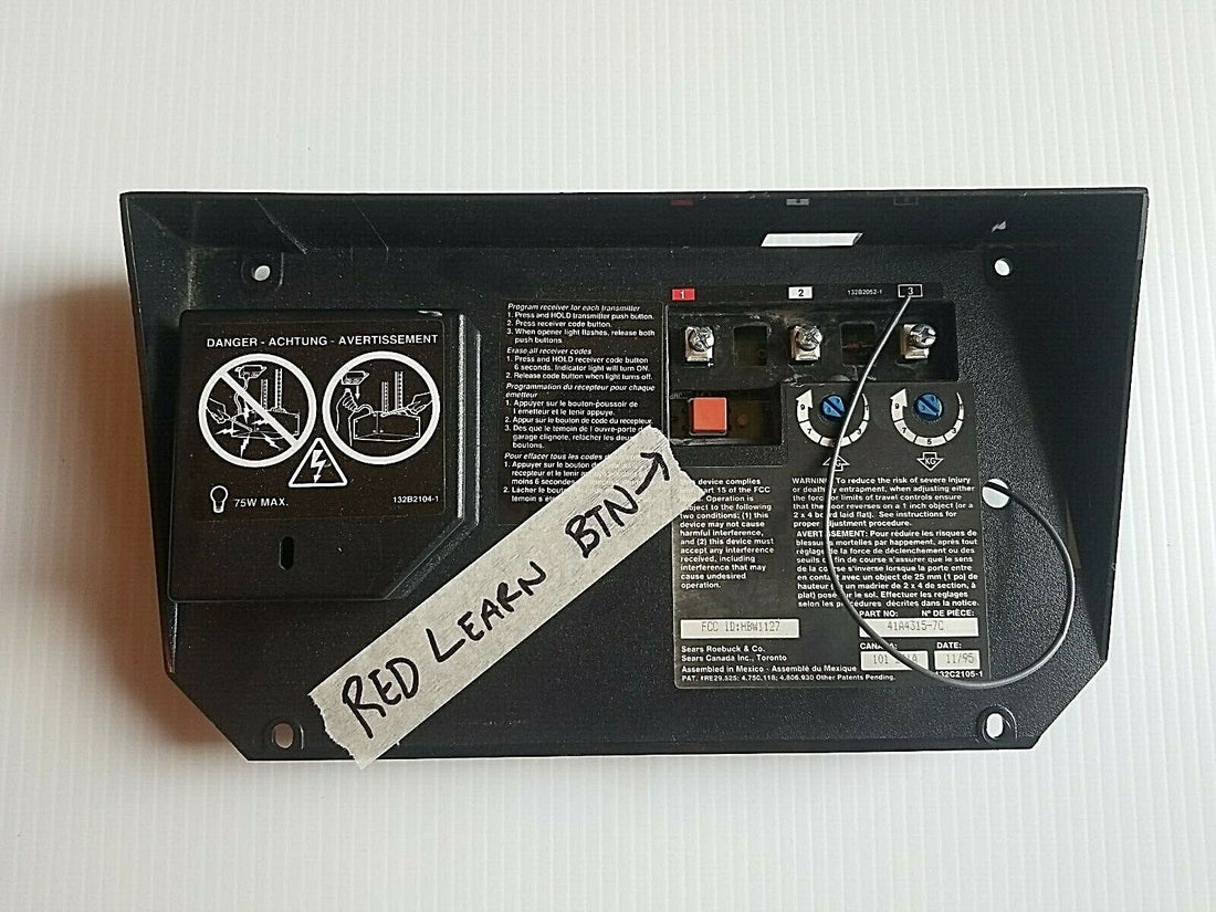 Sears Craftsman Circuit Board RED Learn Button 41A4315-7 - GUARANTEED ...