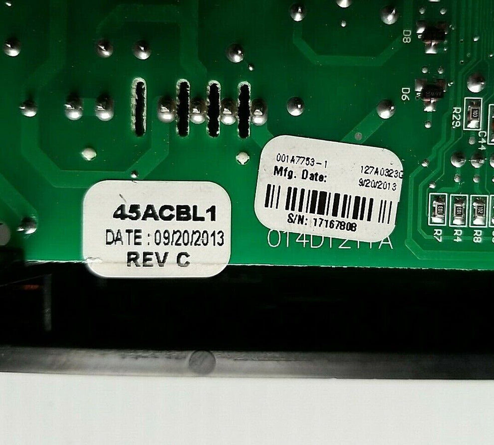 Liftmaster 1D7675 Garage Door Receiver Logic Board Yellow Learn Button ...