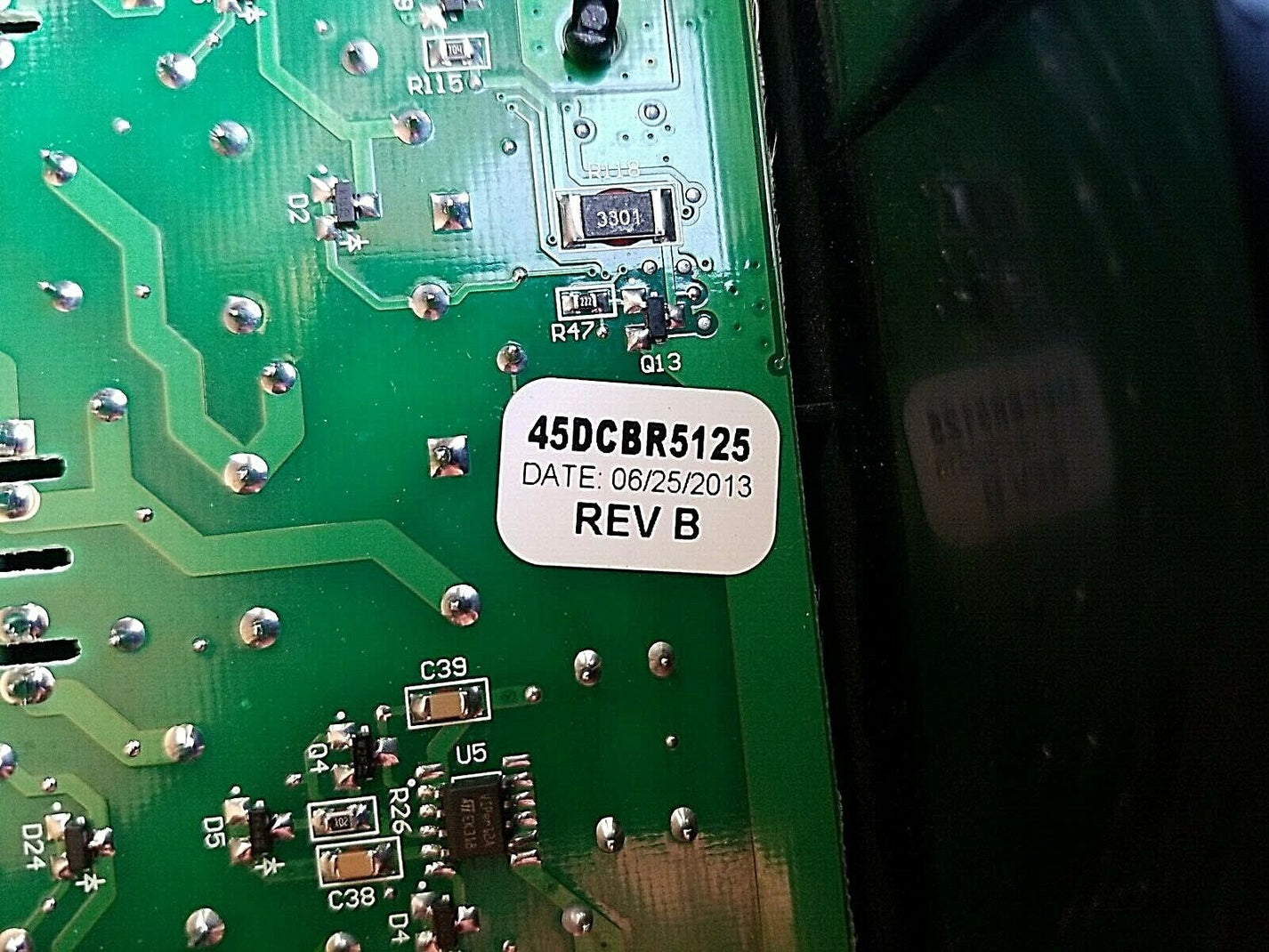 Chamberlain 1D7356-5 Garage Door Receiver Logic Board Yellow Learn But ...