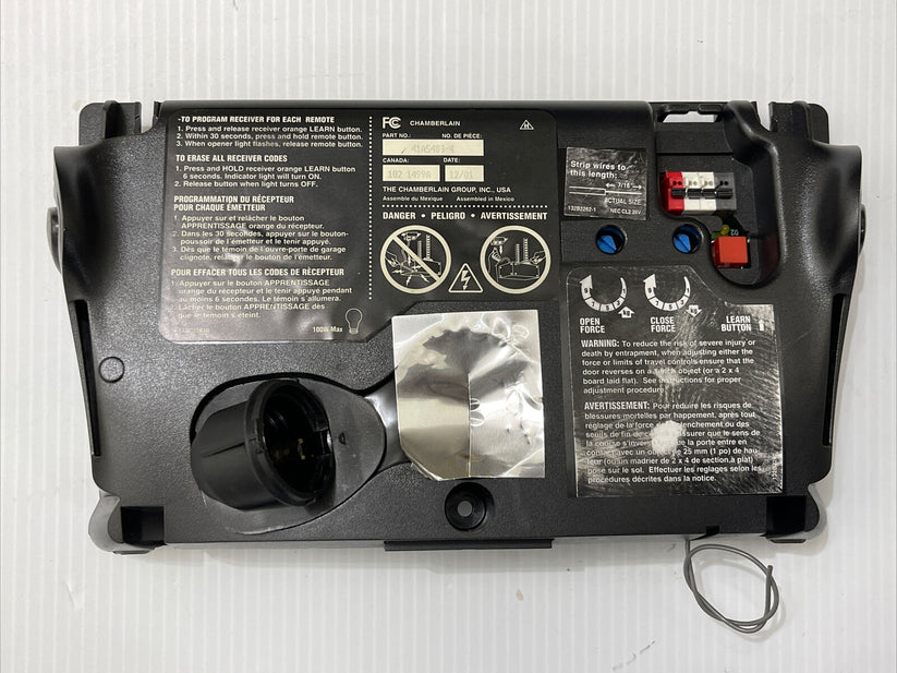 Chamberlain Liftmaster 41A5483-4 Garage Door Receiver Logic Board Red ...